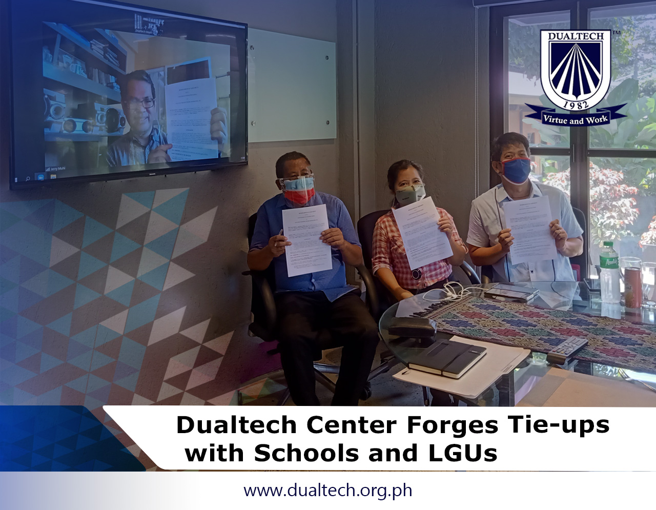 Dualtech Center Forges Tie-ups with Schools and LGUs - Dualtech ...