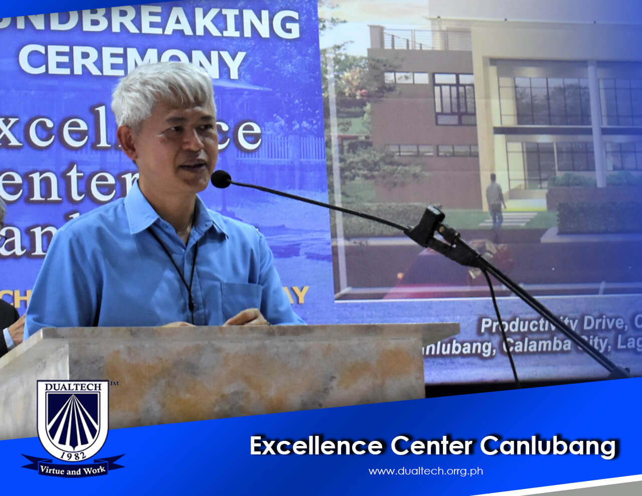 Dualtech Bless Ground for Excellence Center Canlubang - Dualtech ...