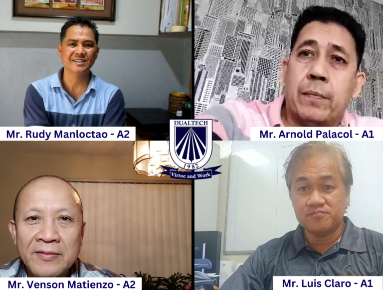 Stories of hope side by side with the first and new batches of Dualtech ...