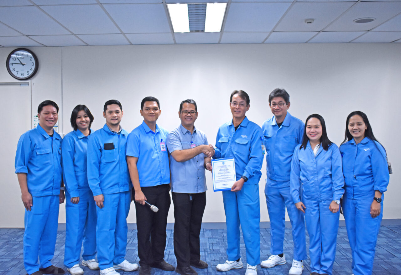 Industry partner Ibiden Philippines receives its accreditation ...