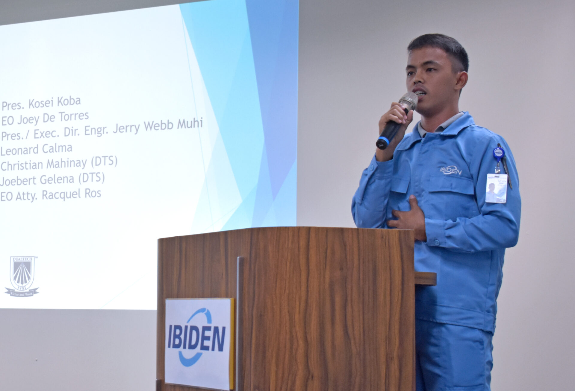 Industry partner Ibiden Philippines receives its accreditation ...