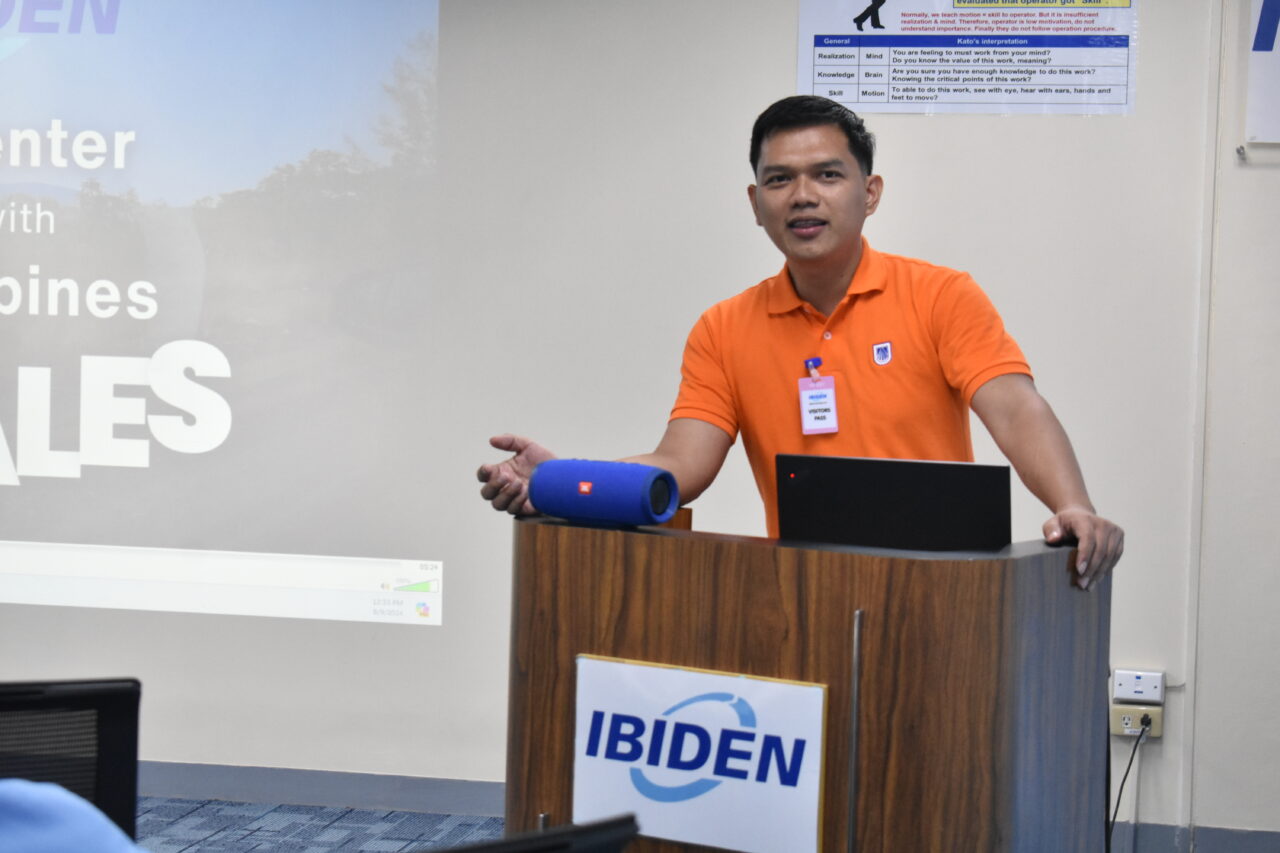 School officials and teachers from Masinloc, Zambales witness the dual ...