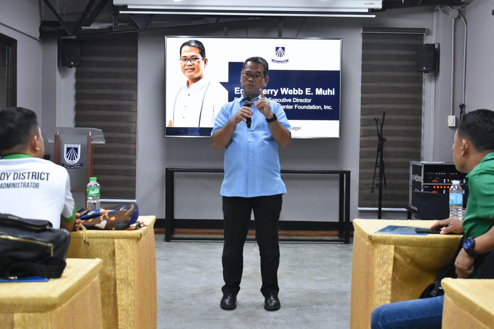 DepEd and LGU officials from Bohol, along with the del monte foundation ...