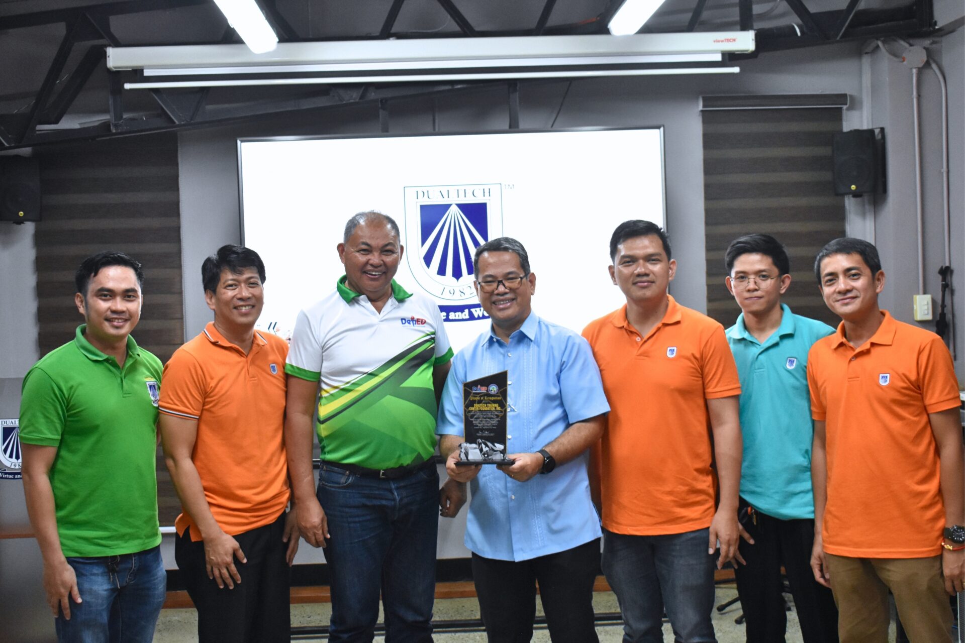 DepEd and LGU officials from Bohol, along with the del monte foundation ...